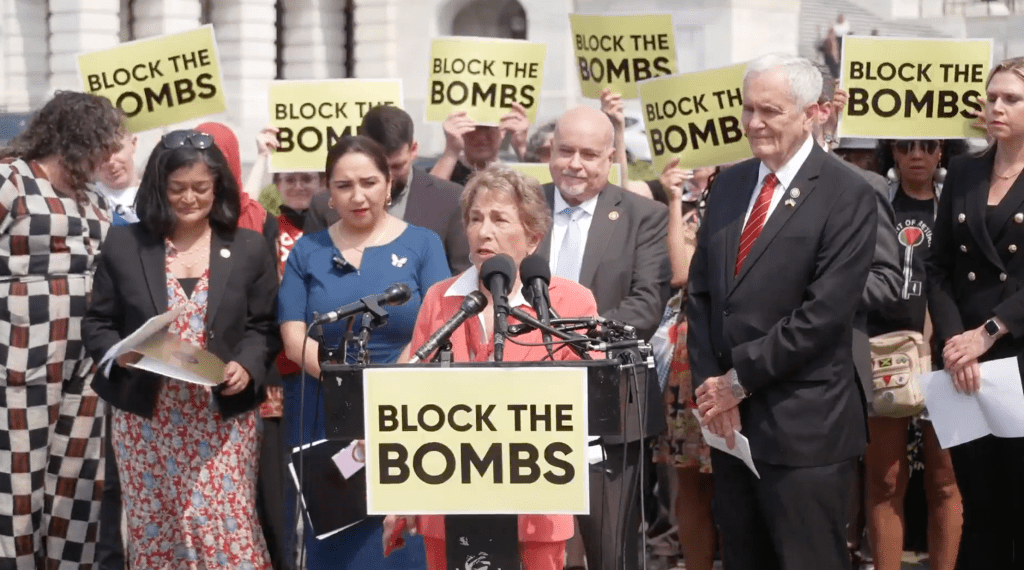Tell Congress to Block US Bombs In Gaza | Civic Shout